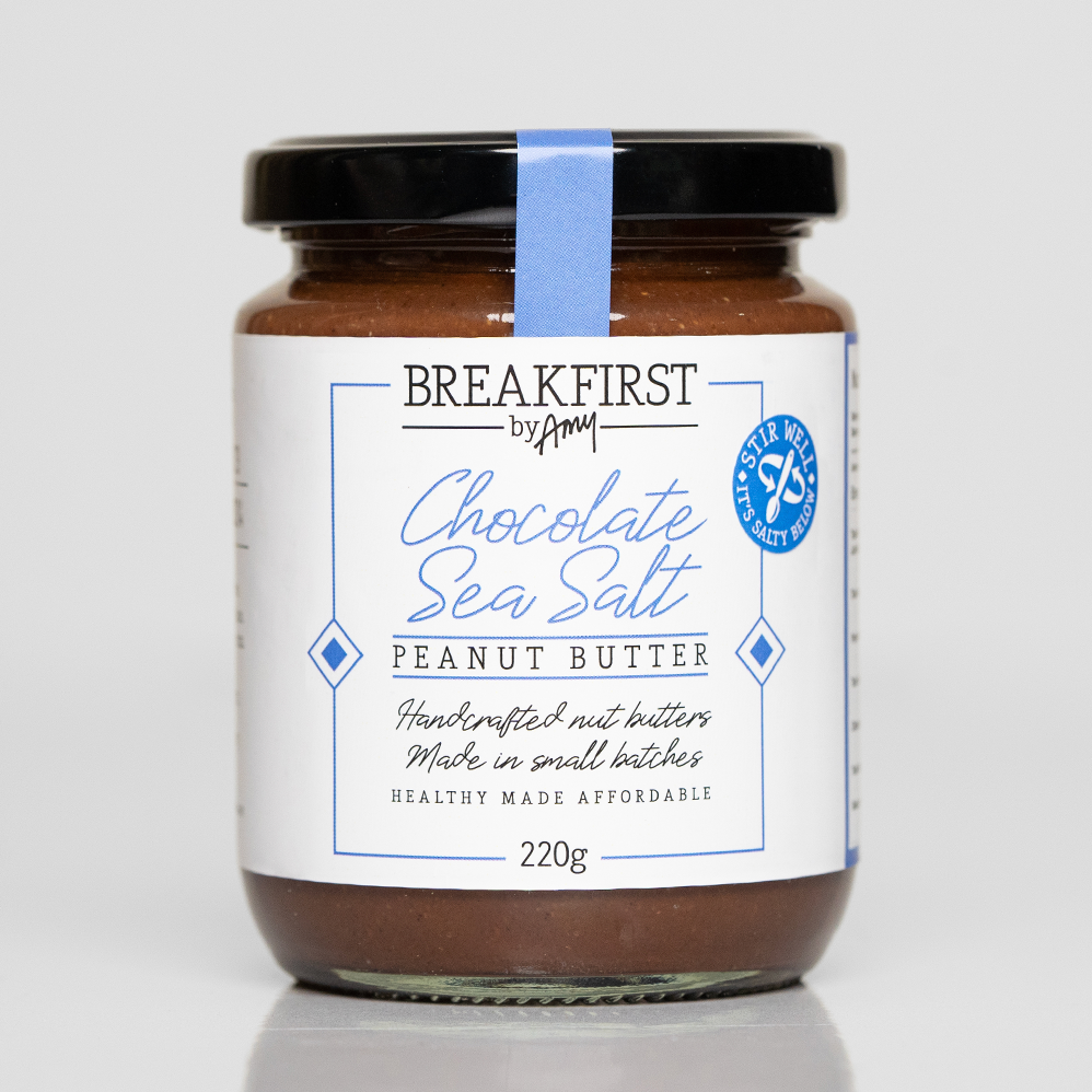 Chocolate Sea Salt Peanut Butter – BREAKFIRST by Amy